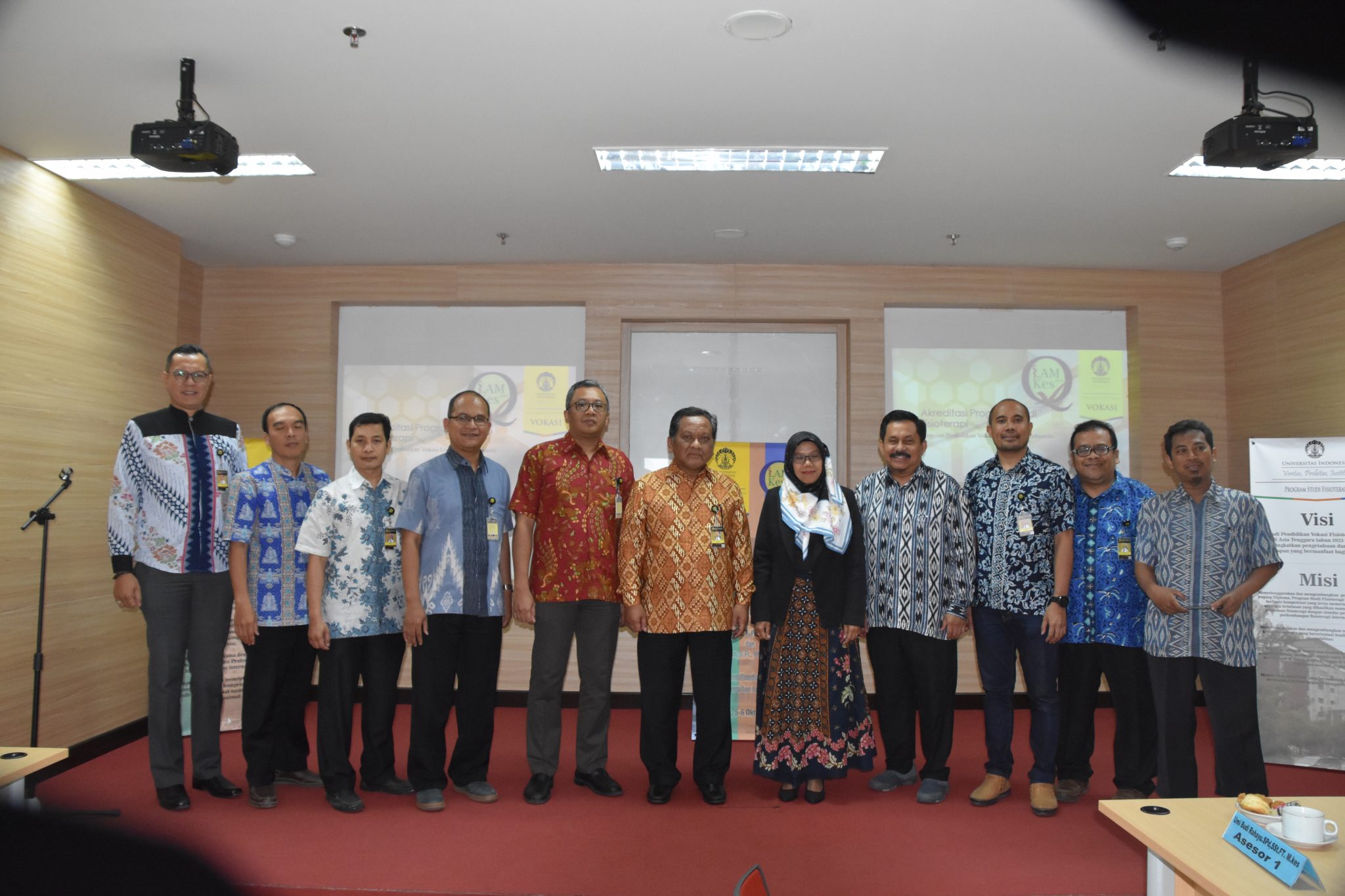 Akreditasi Program Studi Fisioterapi Program Pendidikan Vokasi UI ...