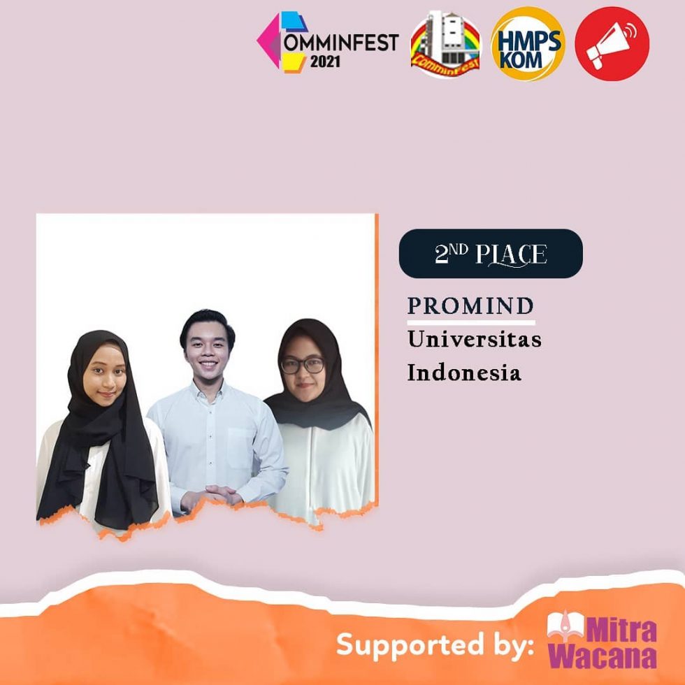 Mahasiswa Vokasi UI Raih Juara 2 Comminfest 2021 | Program Pendidikan Vokasi Universitas Indonesia